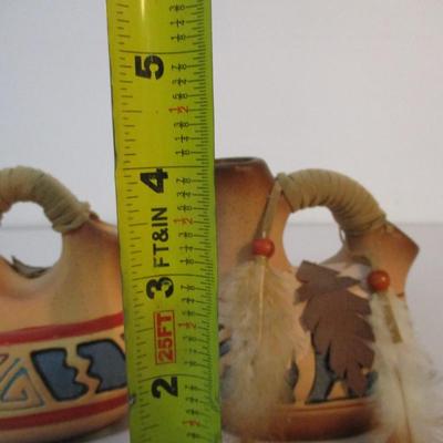 Native American Pottery Water Jugs Marked | EstateSales.org