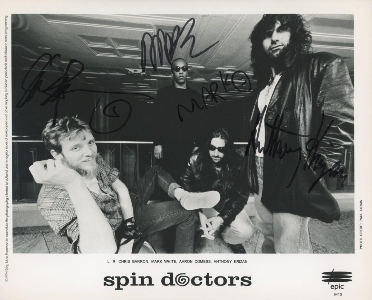 Spin Doctors signed photo | EstateSales.org