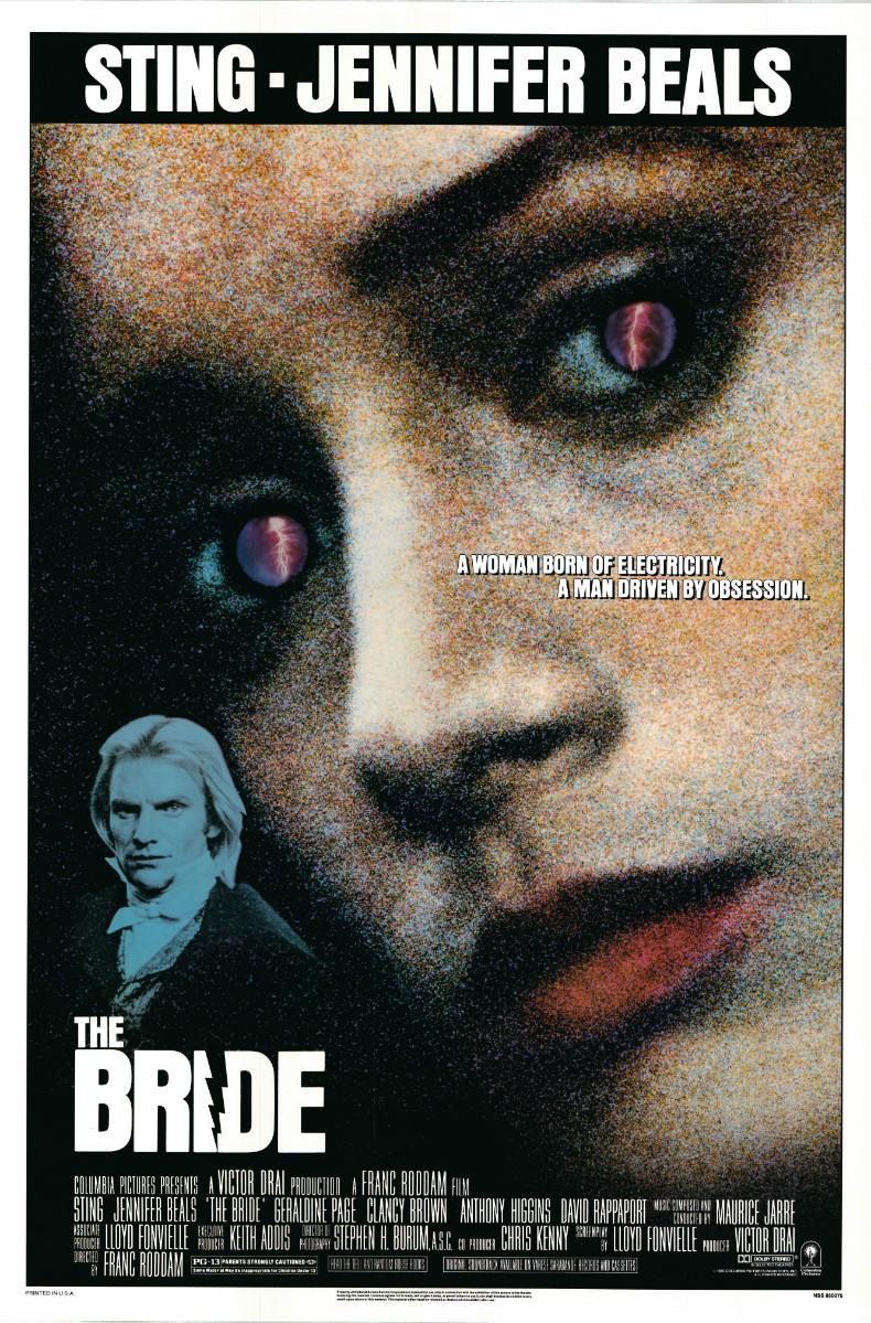 The Bride 1985 original vintage movie poster | EstateSales.org