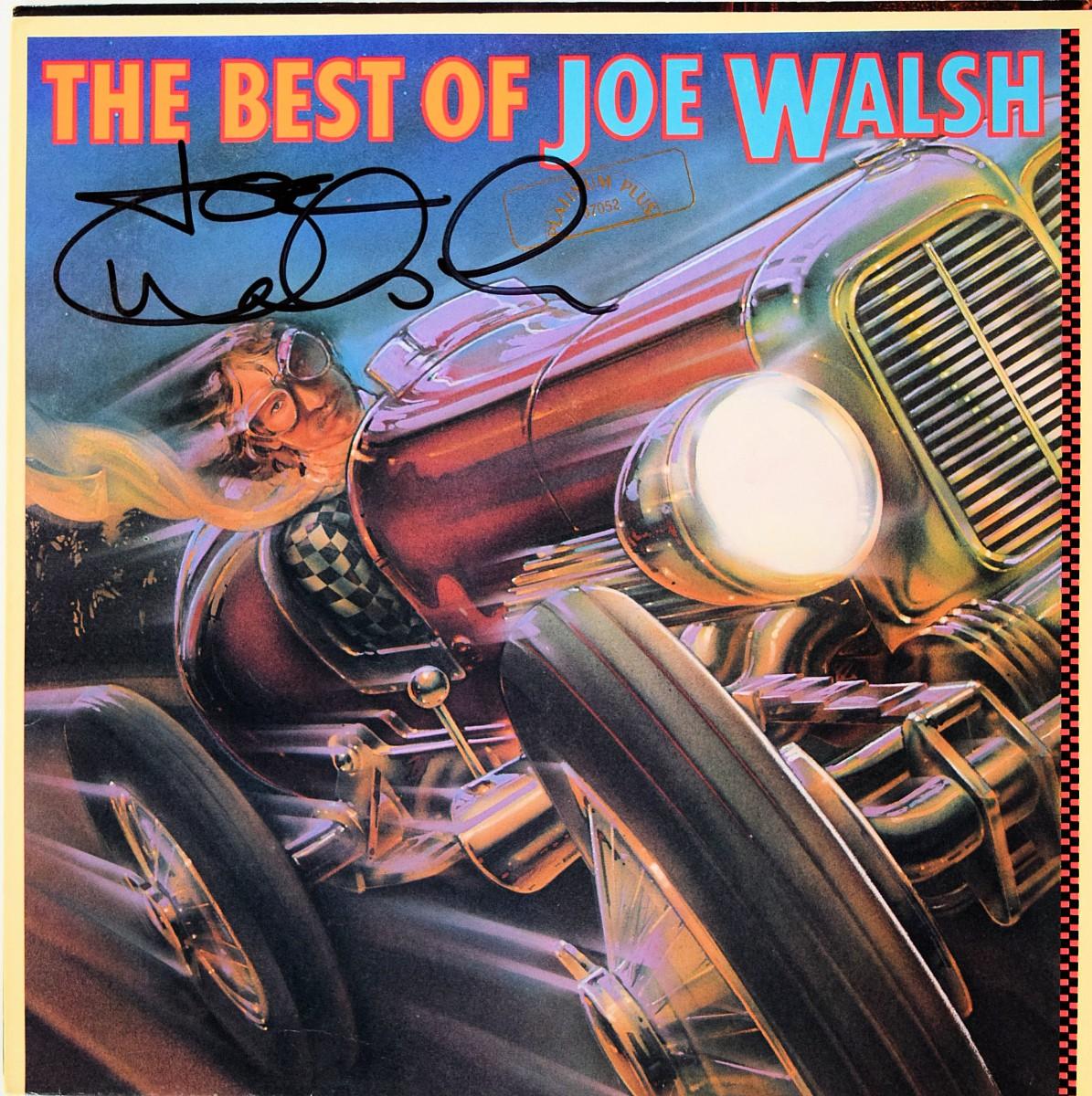Joe Walsh signed Best of Joe Walsh album | EstateSales.org