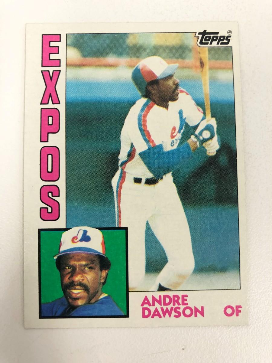 1984 Topps #200 Andre Dawson Expos Baseball Card | EstateSales.org