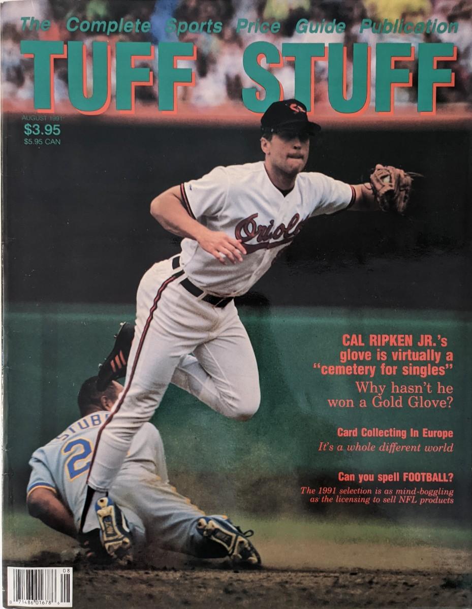 Tuff Stuff Magazine August 1991 | EstateSales.org