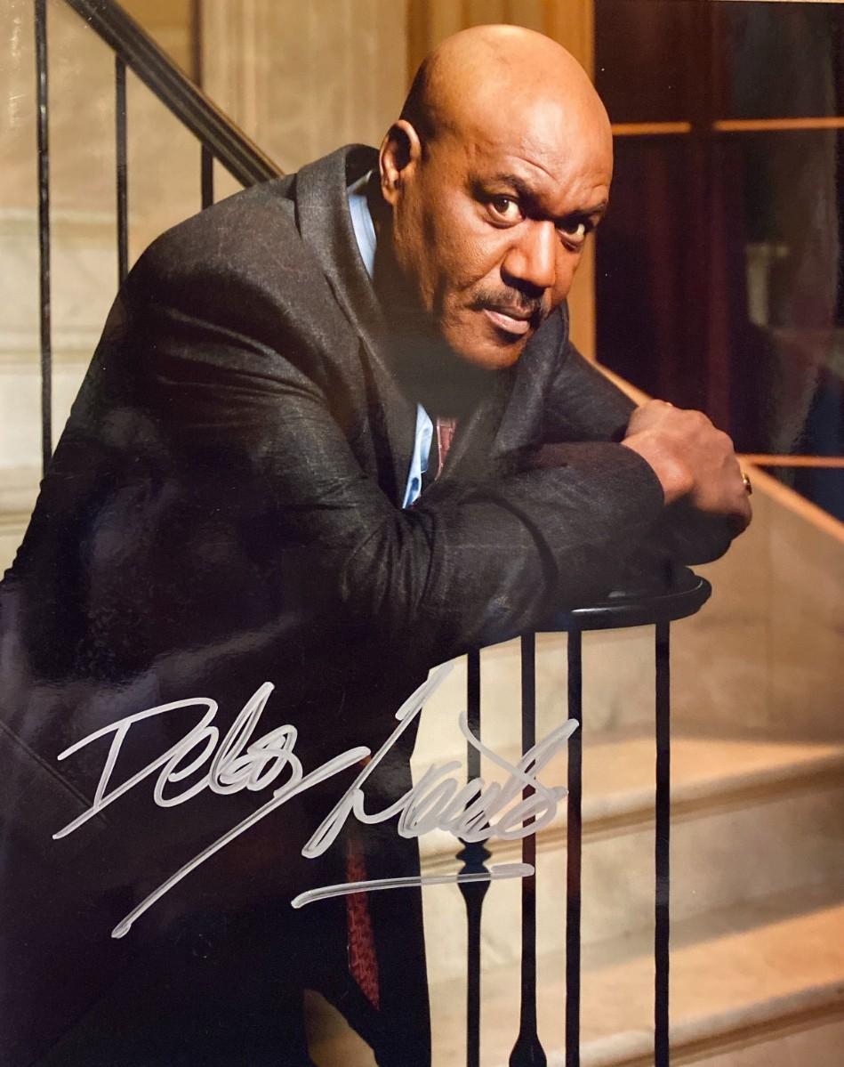 Delroy Lindo signed photo | EstateSales.org
