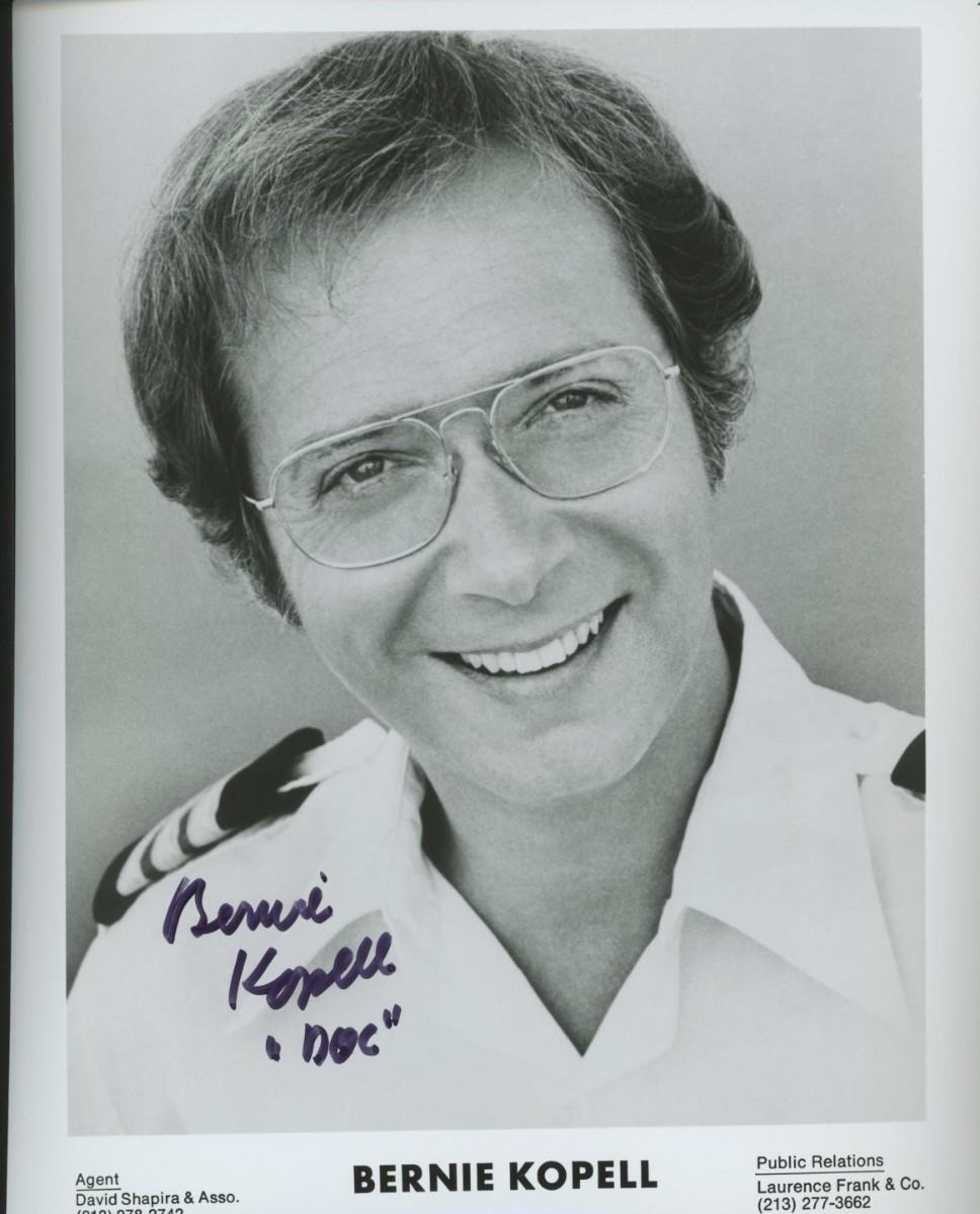 Bernie Kopell "The Love Boat" signed photo | EstateSales.org
