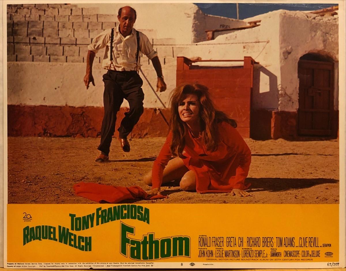 Fathom 1967 original vintage lobby card | EstateSales.org