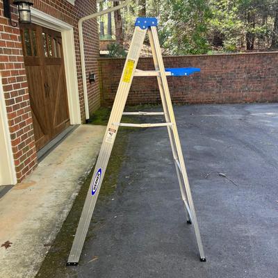 Werner 6 Foot Aluminum Step Ladder (G-MG) | EstateSales.org