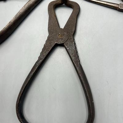 Antique Late 19th Century Metal Spring Handle Dentist Tooth Extractor ...