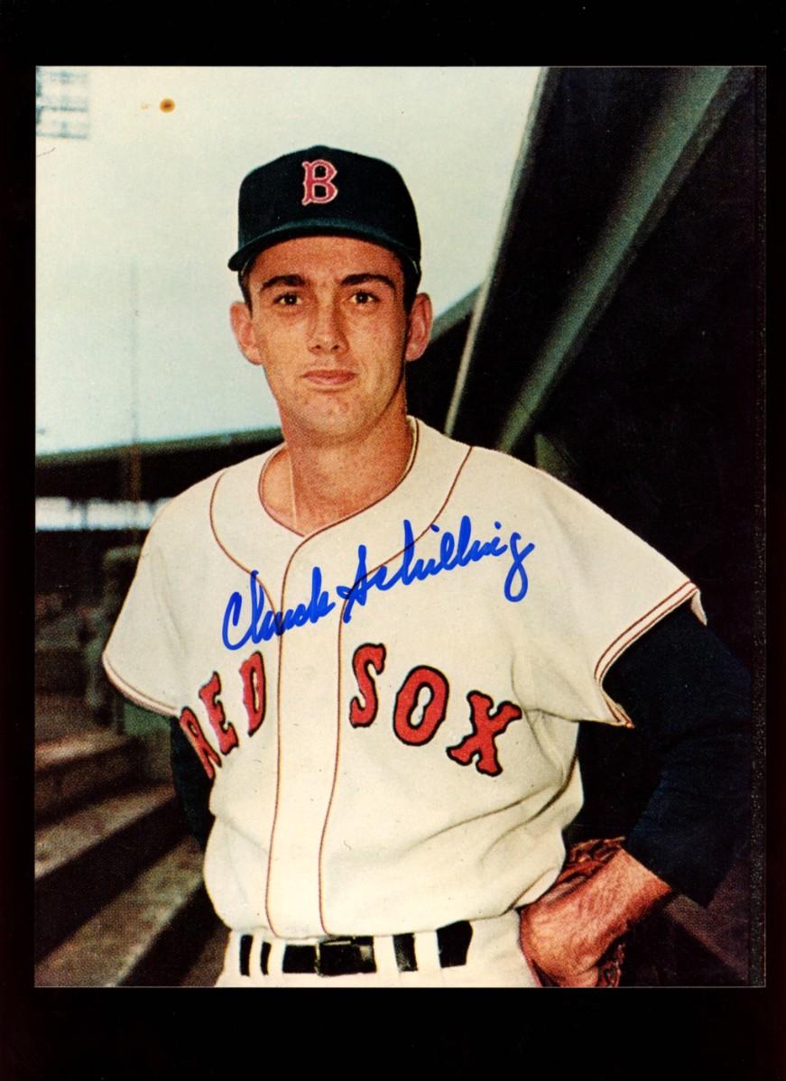 CHUCK SCHILLING AUTOGRAPHED 8X10 PHOTO BOSTON RED SOX | EstateSales.org