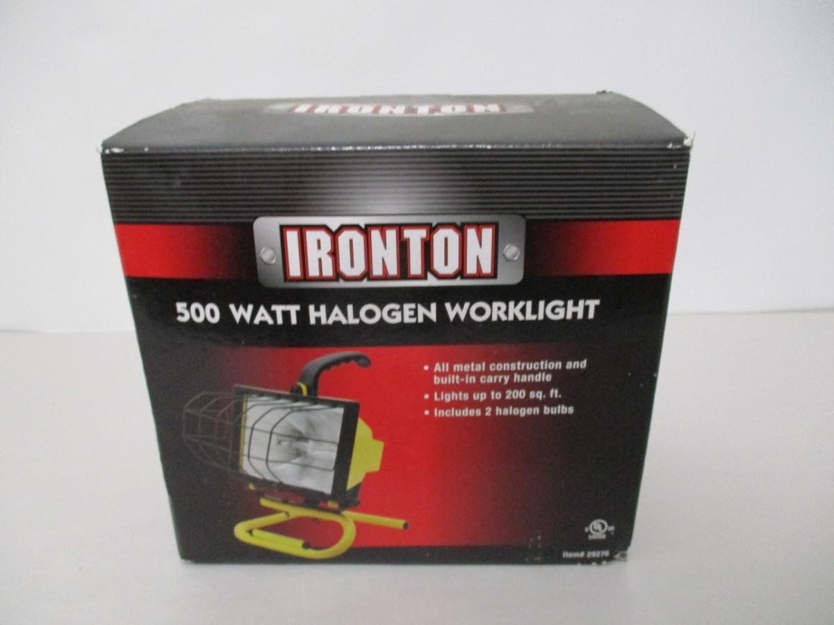 Ironton 500 Watt Halogen Worklight Choice 1 | EstateSales.org