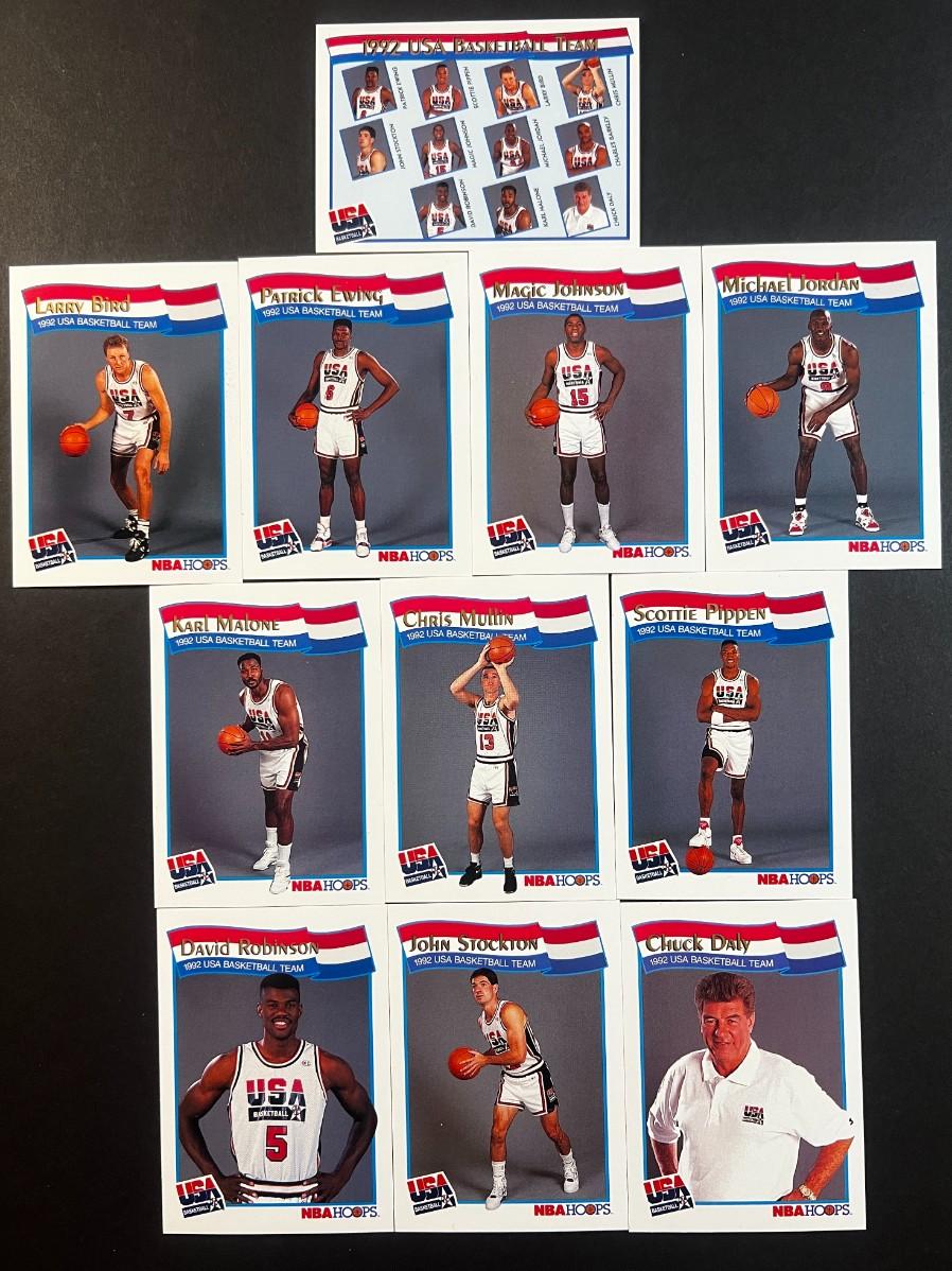 1991 NBA HOOPS COMPLETE DREAM TEAM LOT USA OLYMPIC SET | EstateSales.org