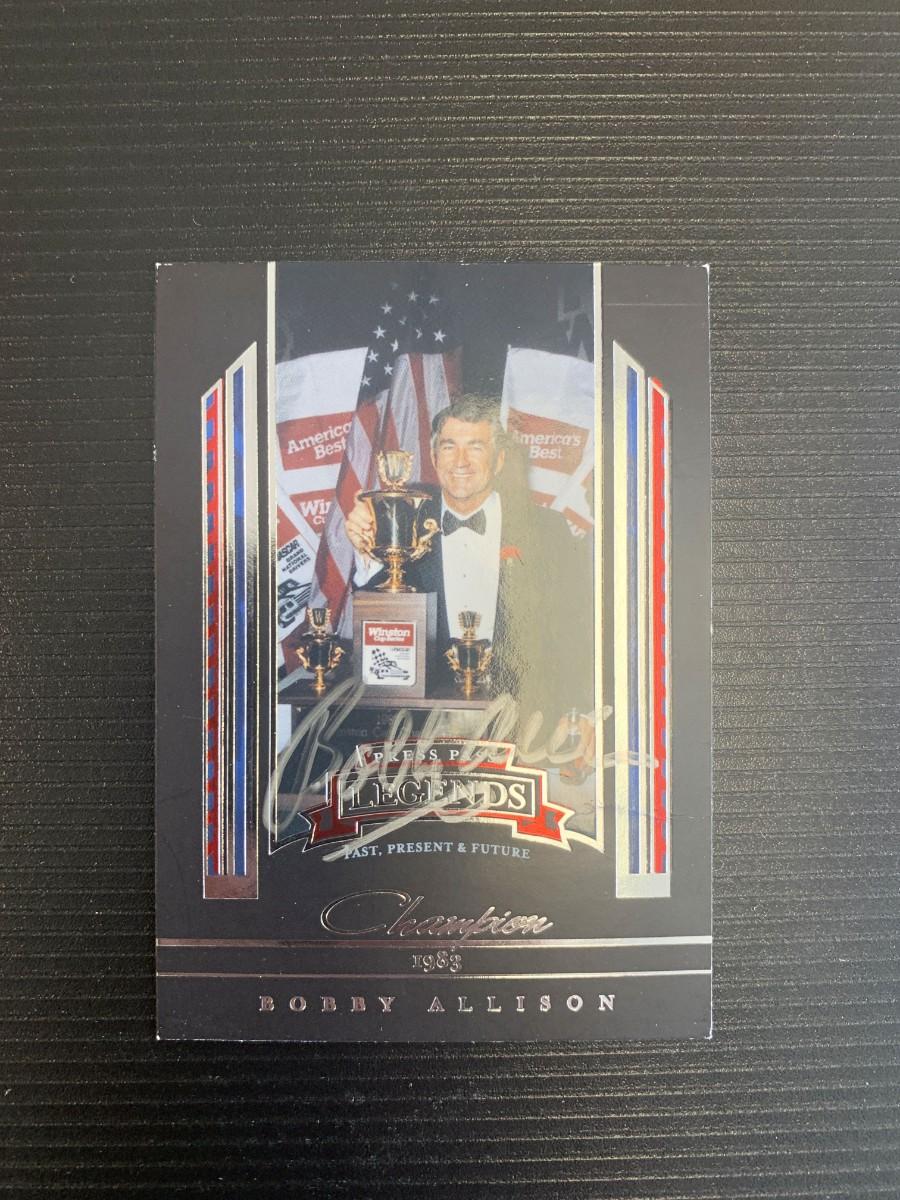 Bobby Allison Signed NASCAR Trading Card | EstateSales.org