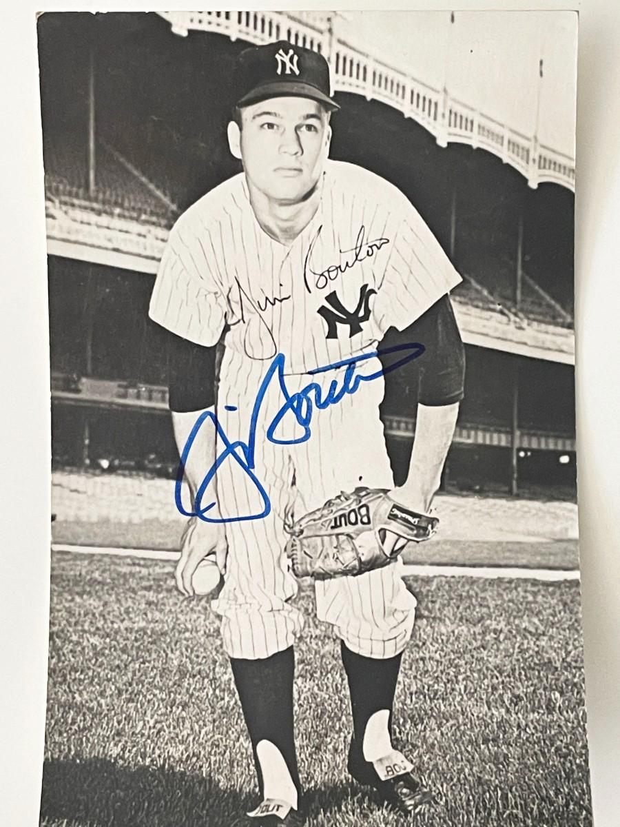 New York Yankees Jim Bouton signed photo | EstateSales.org