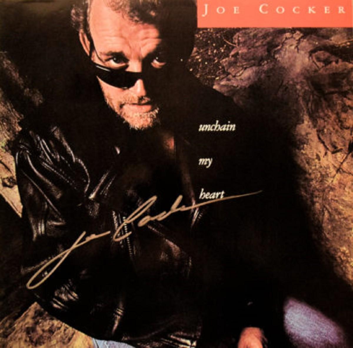 Joe Cocker Unchain My Heart signed album | EstateSales.org