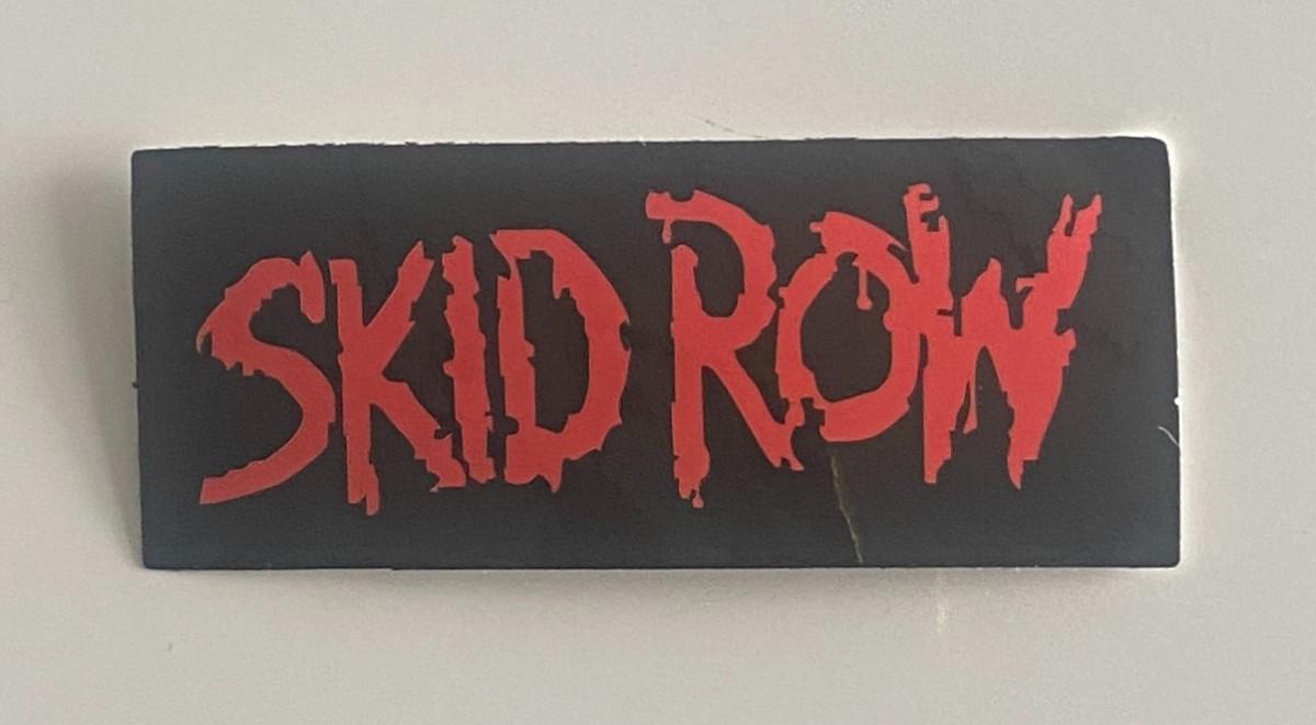 Skid Row logo sticker | EstateSales.org