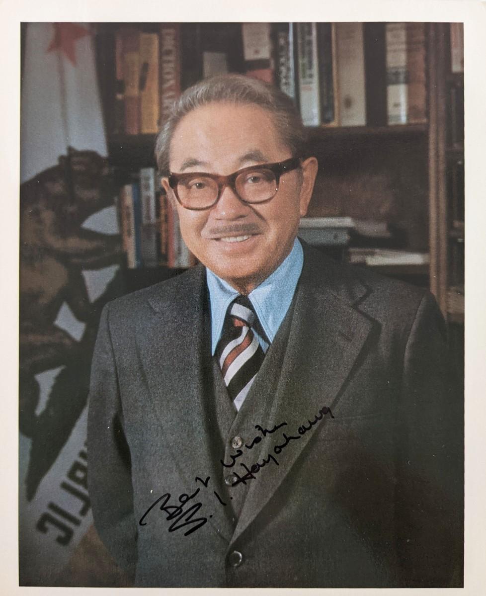 Samuel Ichiye Hayakawa signed photo | EstateSales.org