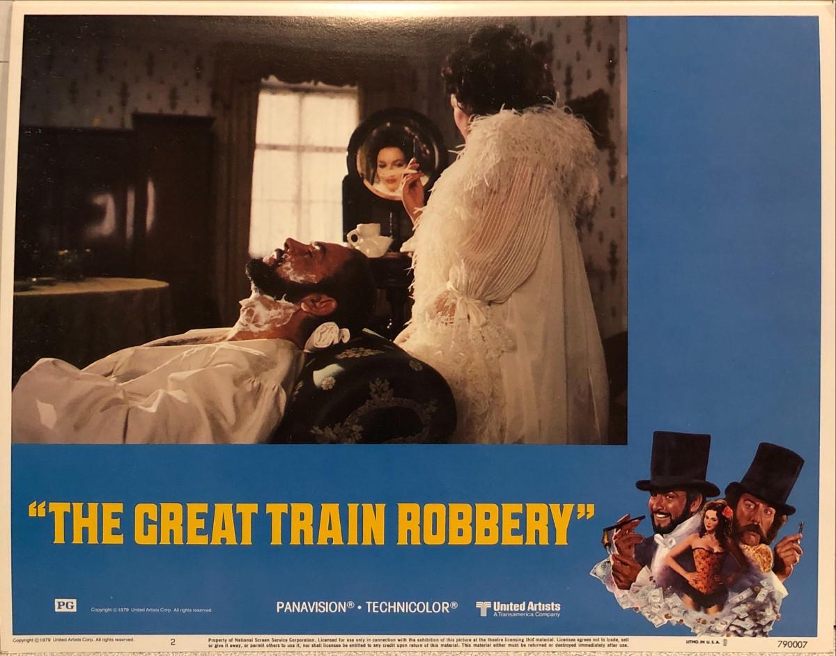 The Great Train Robbery original 1979 vintage lobby card | EstateSales.org