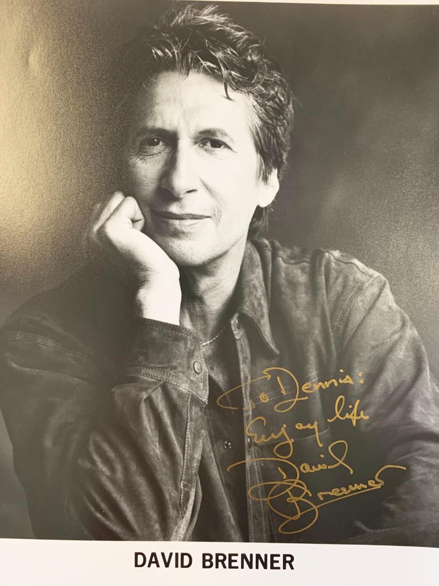 David Brenner signed photo | EstateSales.org