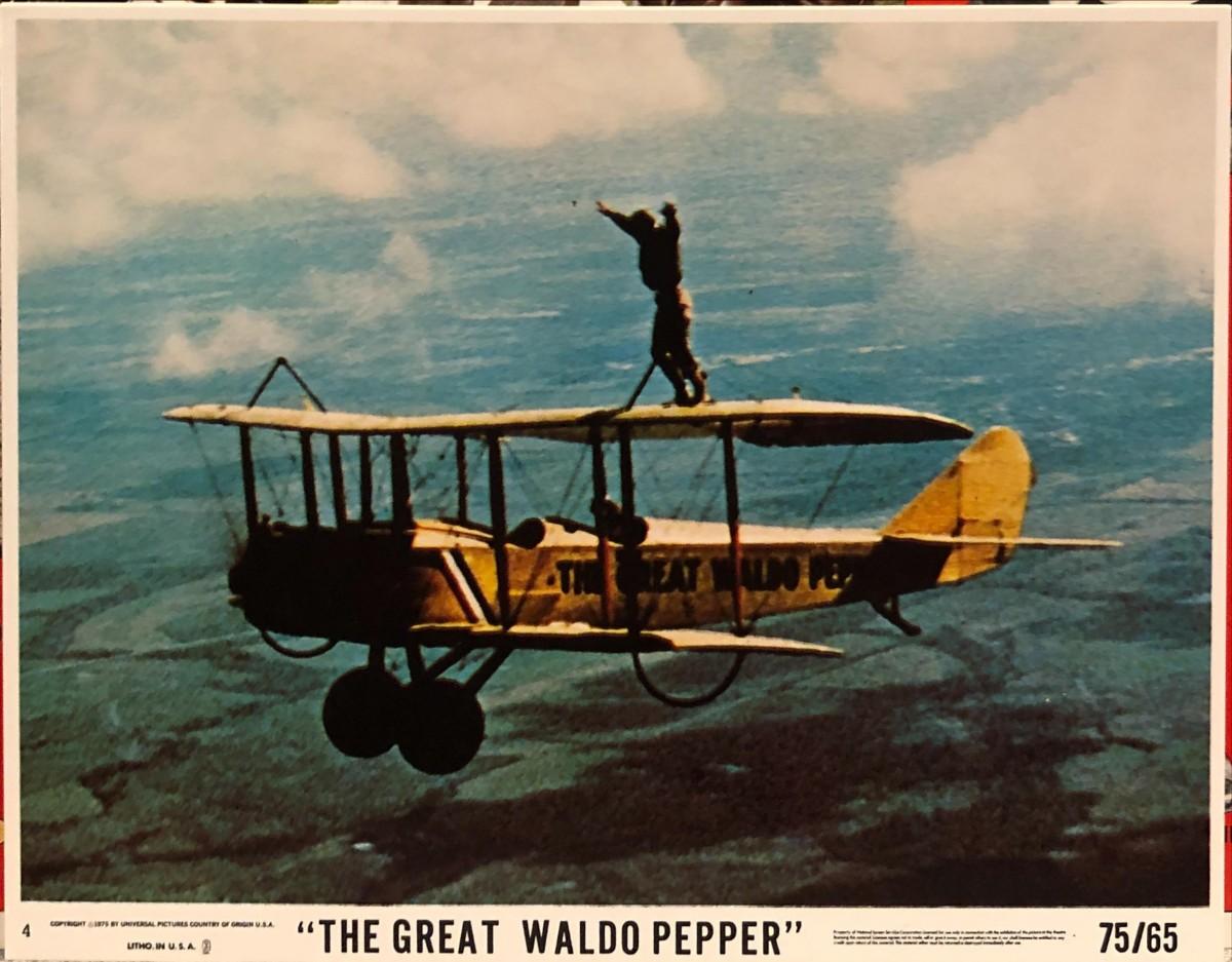 The Great Waldo Pepper original 1975 vintage mini lobby card ...
