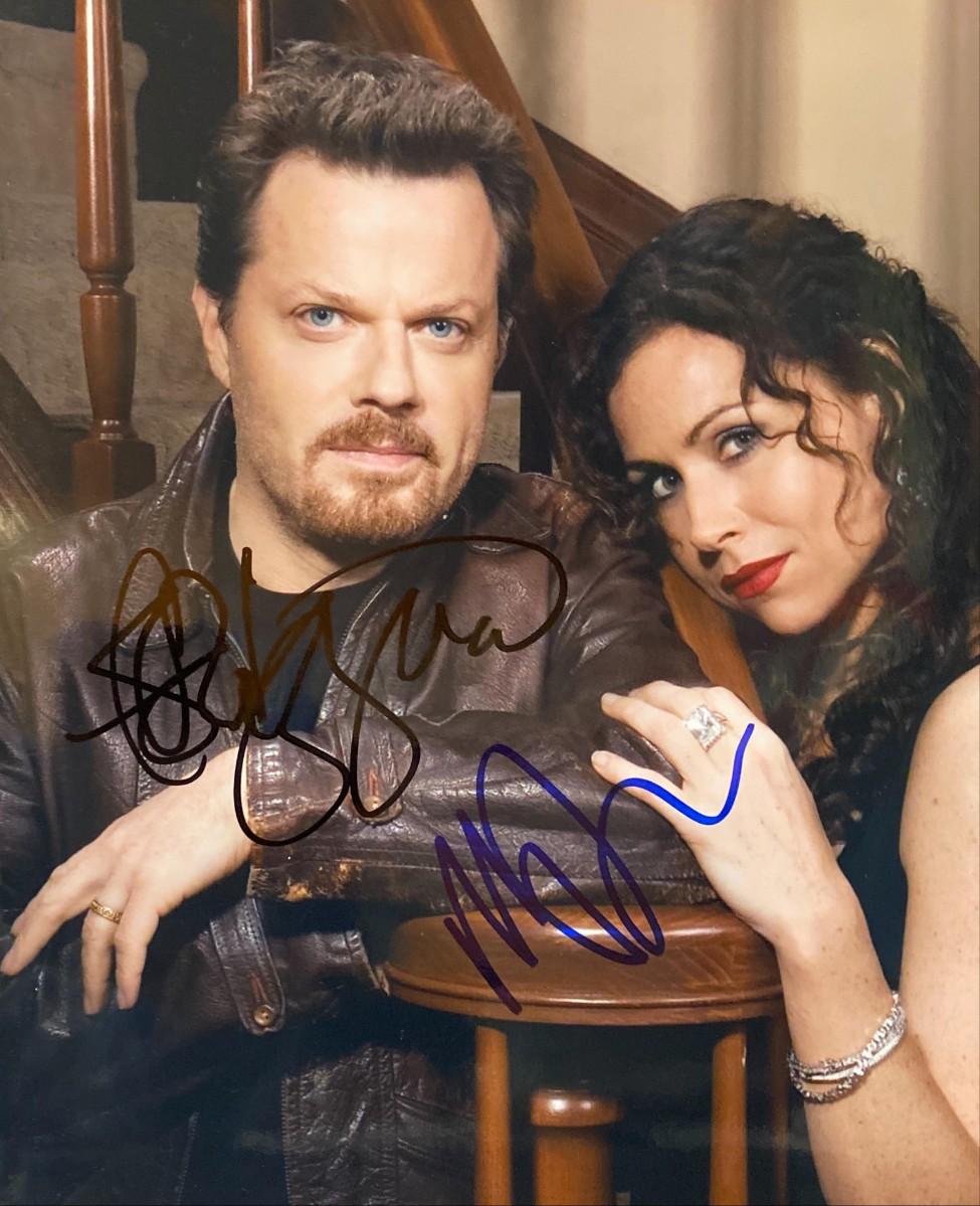 The Riches Eddie Izzard and Minnie Driver signed photo | EstateSales.org