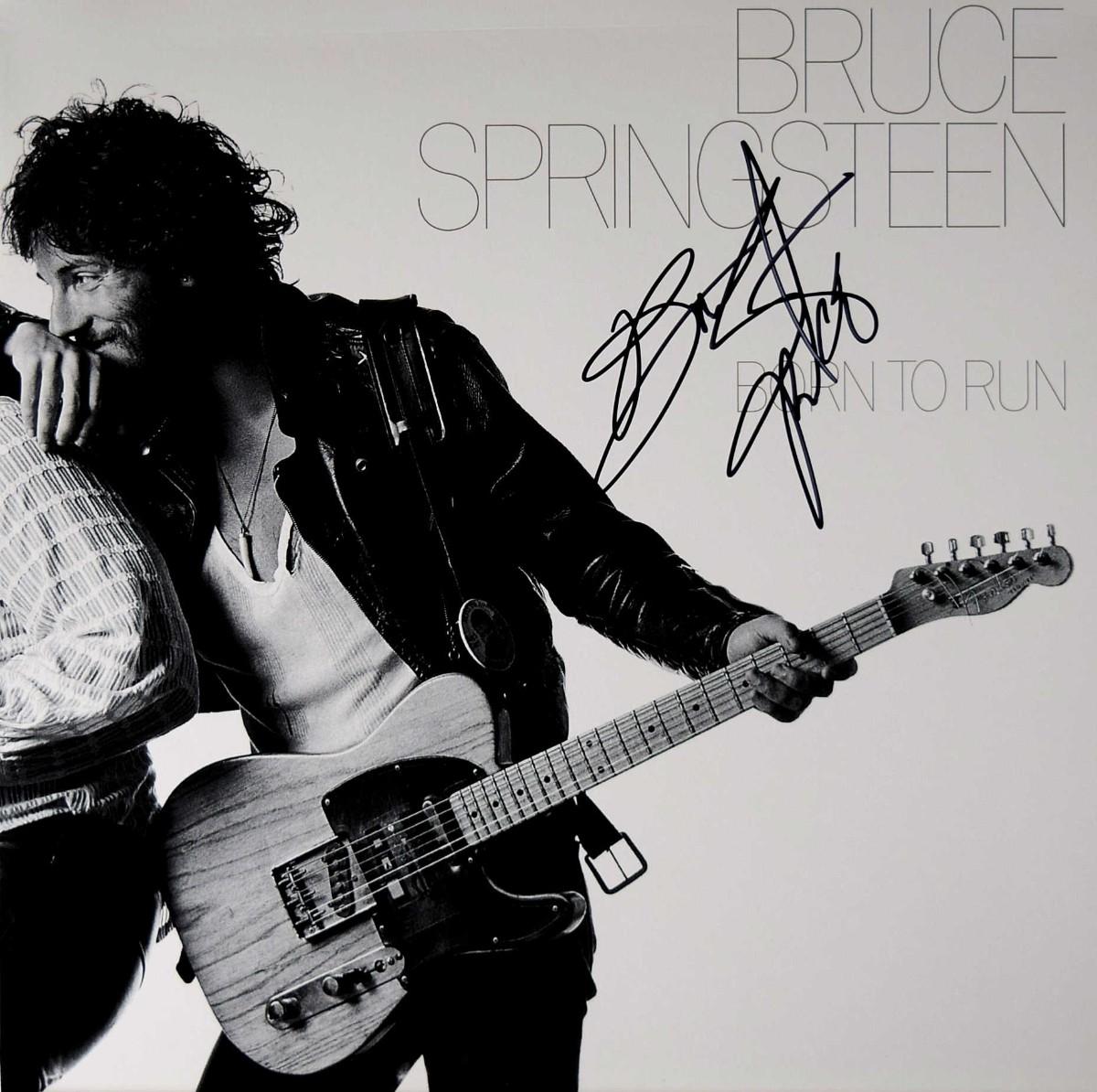 Bruce Springsteen signed Born to Run album | EstateSales.org