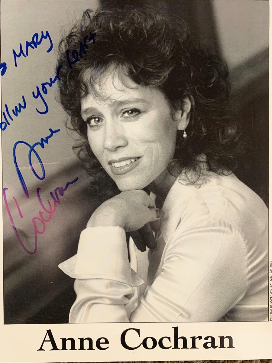Anne Cochran signed photo | EstateSales.org