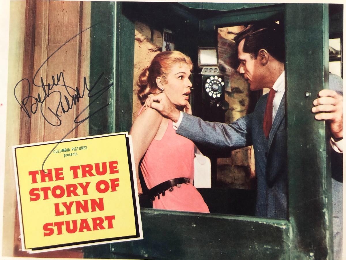 The True Story of Lynn Stuart signed lobby card | EstateSales.org