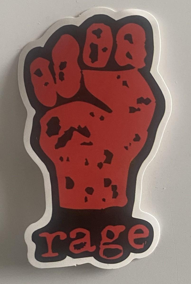 Rage Against the Machine sticker | EstateSales.org