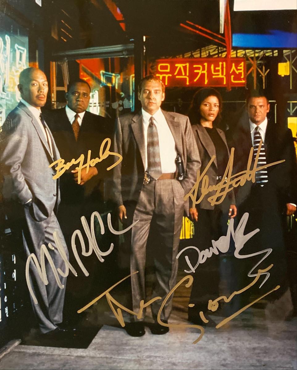 Robbery Homicide Division cast signed photo | EstateSales.org