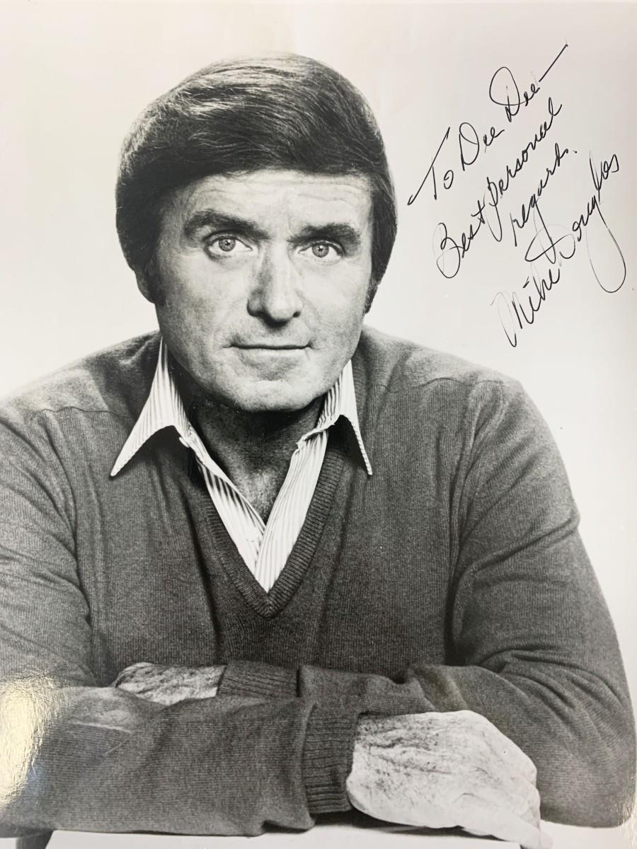 Mike Douglas signed photo | EstateSales.org