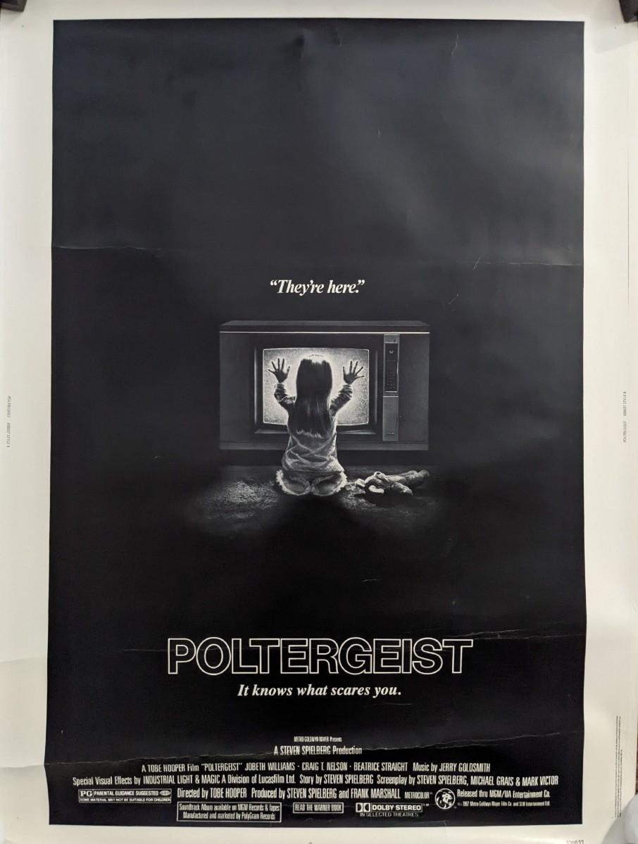 Poltergeist 1982 Original 30x40 Movie Poster | EstateSales.org