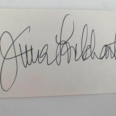 Lassie's June Lockhart original signature | EstateSales.org