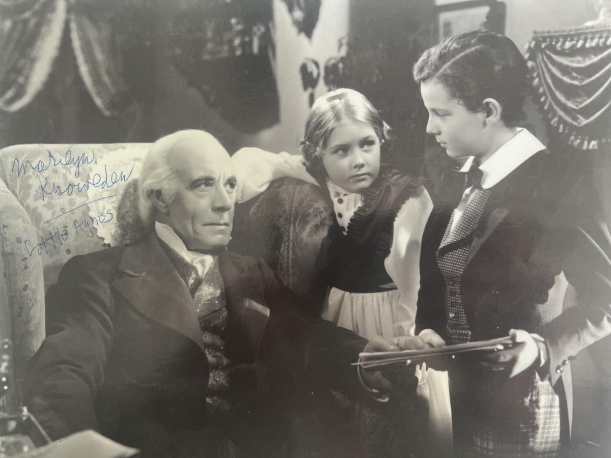 David Copperfield 1935 Marilyn Knowlden signed movie photo ...
