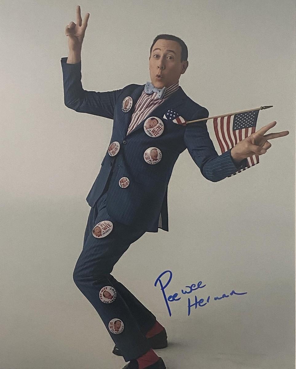 Paul Reubens "Pee-wee Herman" signed photo | EstateSales.org