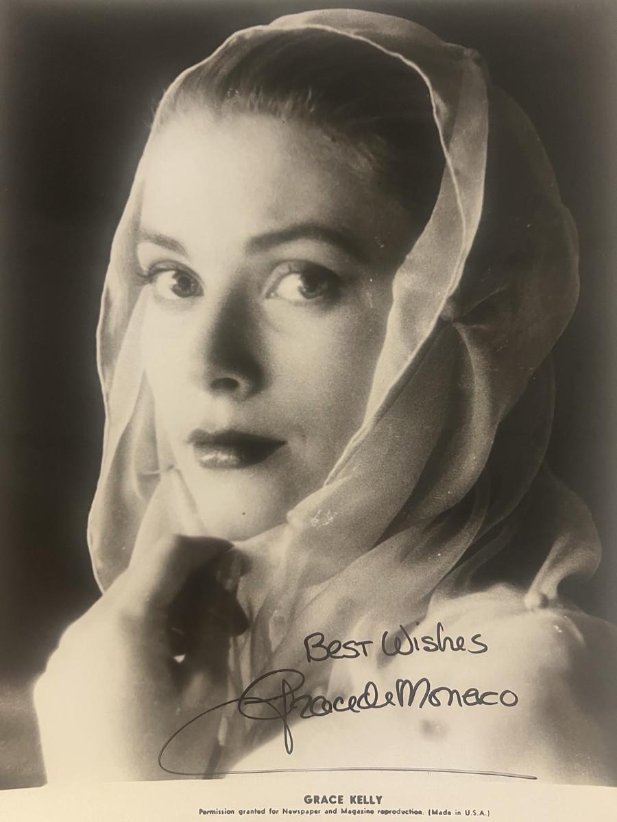 Princess Grace Kelly signed photo | EstateSales.org