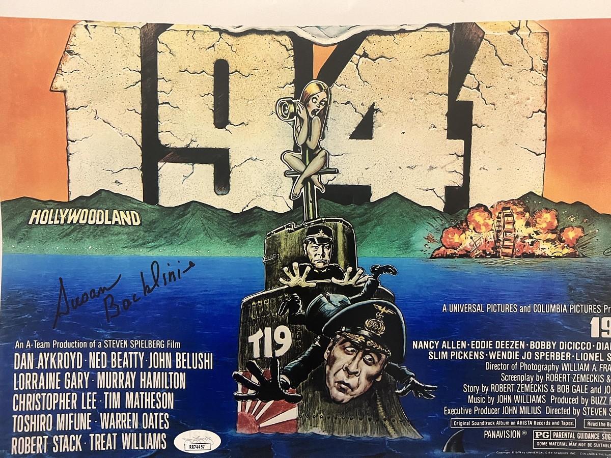 1941 Susan Backlinie Signed Mini Poster Jsa