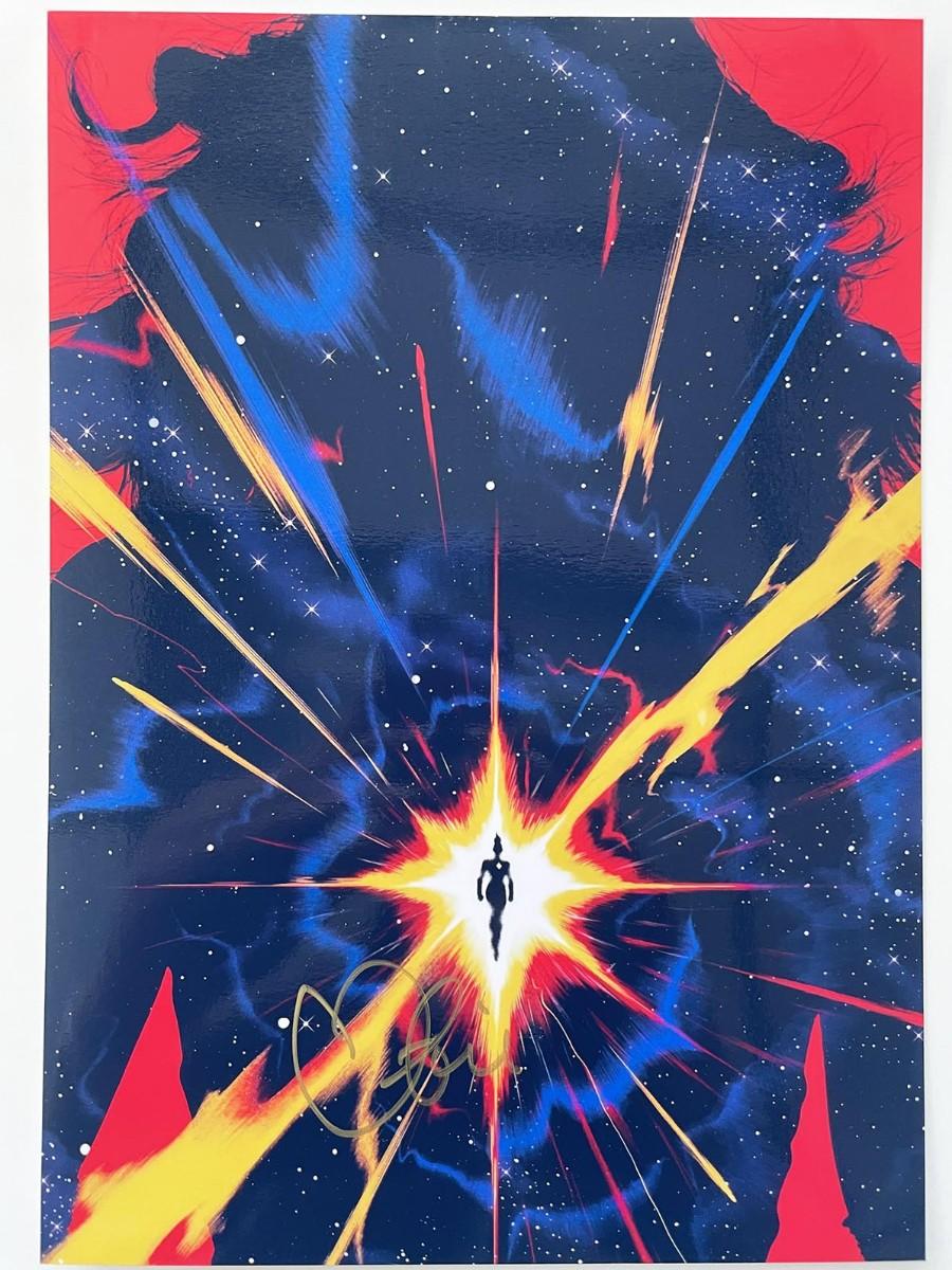 Captain Marvel Brie Larson signed photo | EstateSales.org