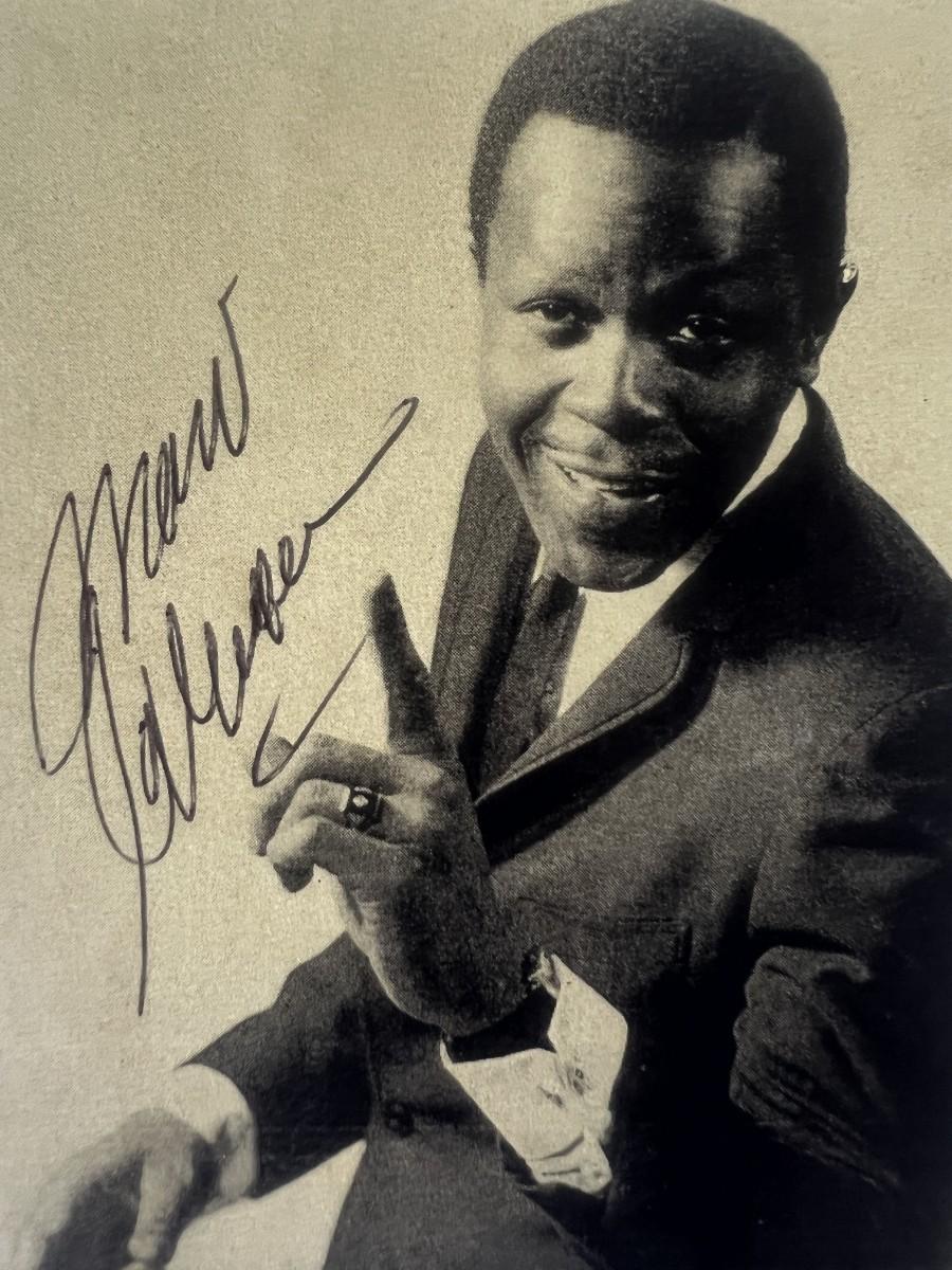 Marv Johnson signed photo | EstateSales.org