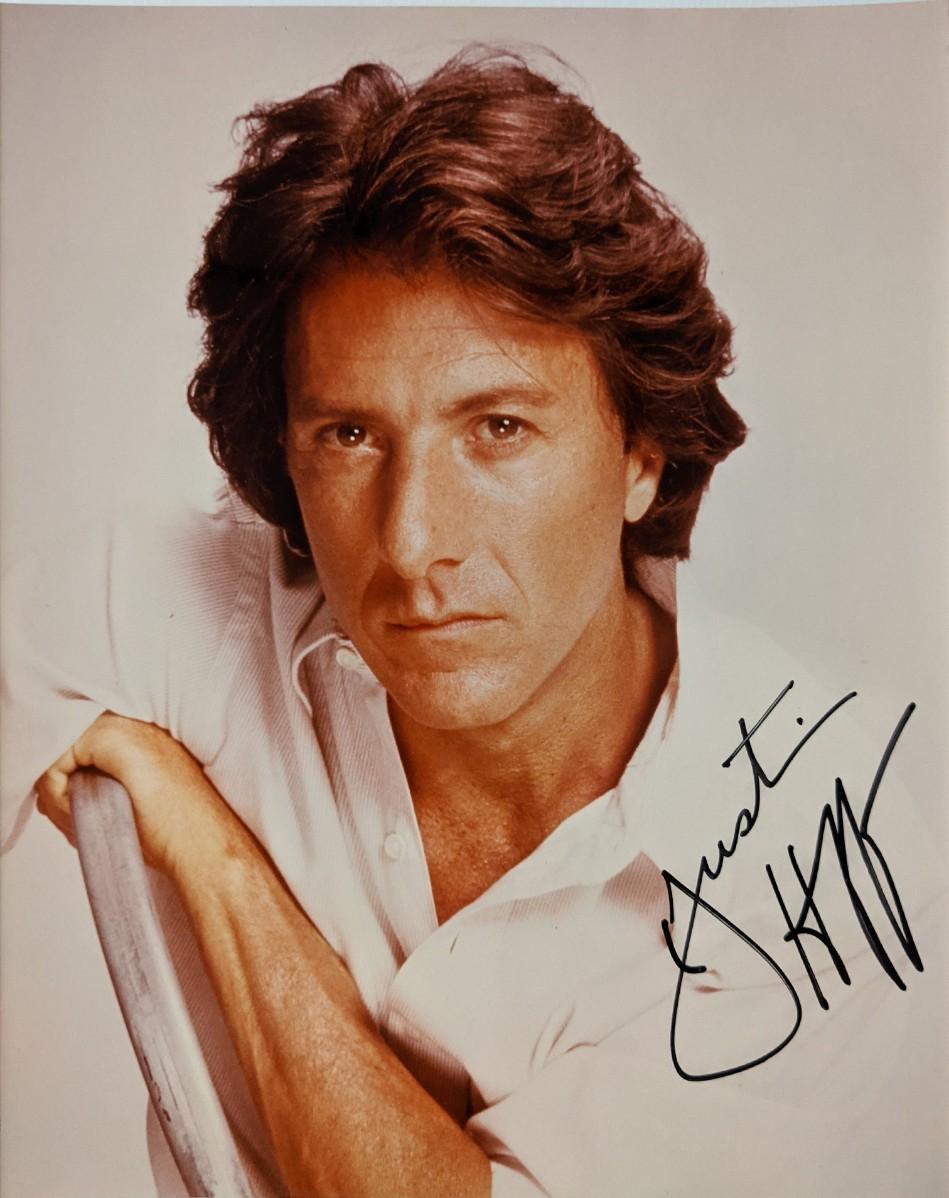 Dustin Hoffman signed photo | EstateSales.org