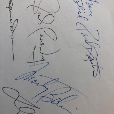 Woodstock Grace Slick and friends signature collection | EstateSales.org