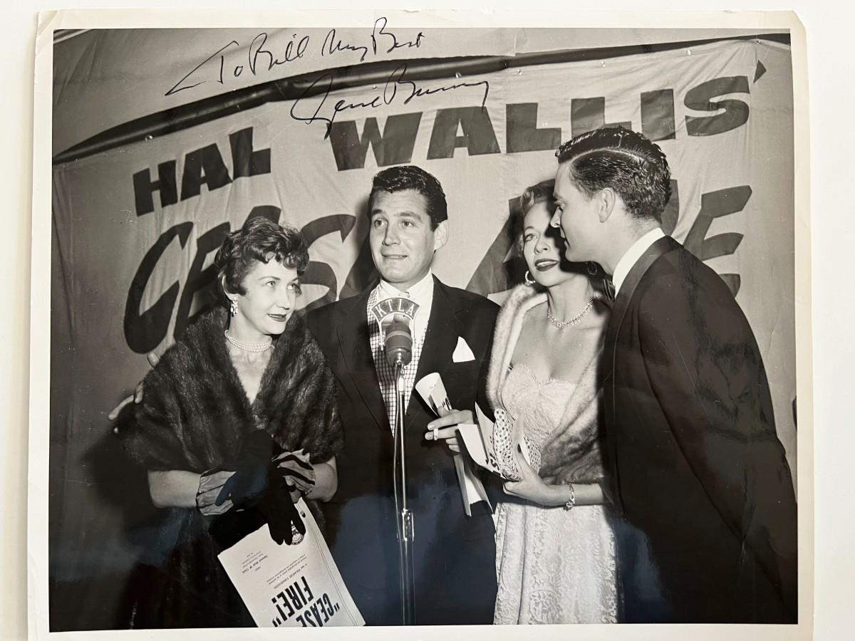 Gene Barry signed photo | EstateSales.org