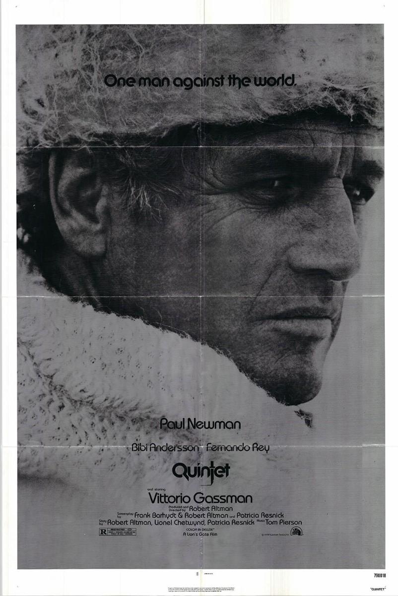 Quintet original 1979 vintage one sheet movie poster | EstateSales.org