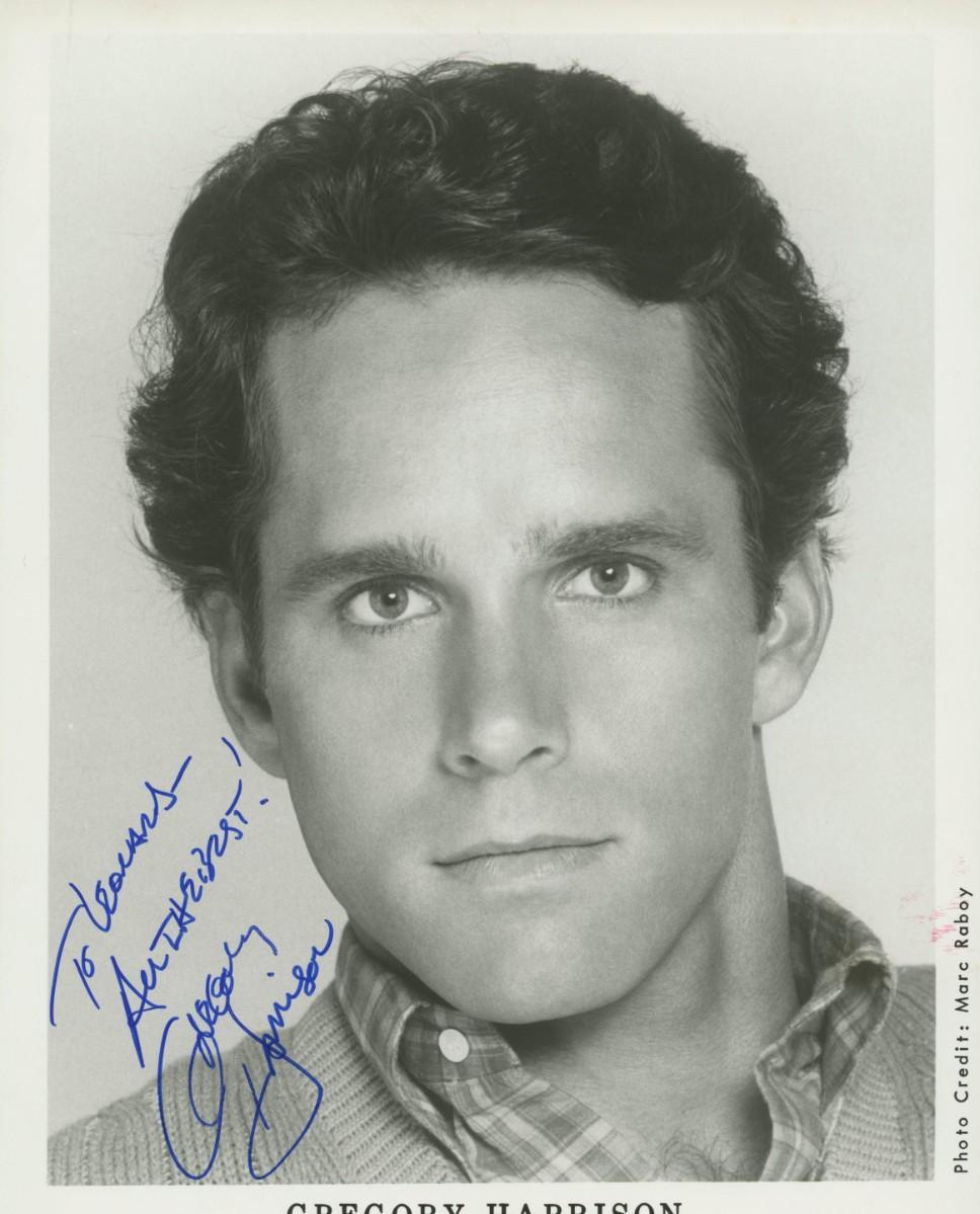 Gregory Harrison signed photo | EstateSales.org