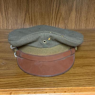LOT 86R: Vintage WWII Dress Cap & Vintage Military Caps | EstateSales.org