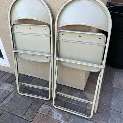 Vintage The Durham Line Table Number 34 Red Motif Metal Folding Card ...