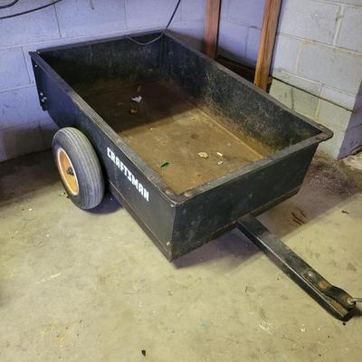 Sears Craftsman Tow Behind Garden Cart (WS-DW) | EstateSales.org