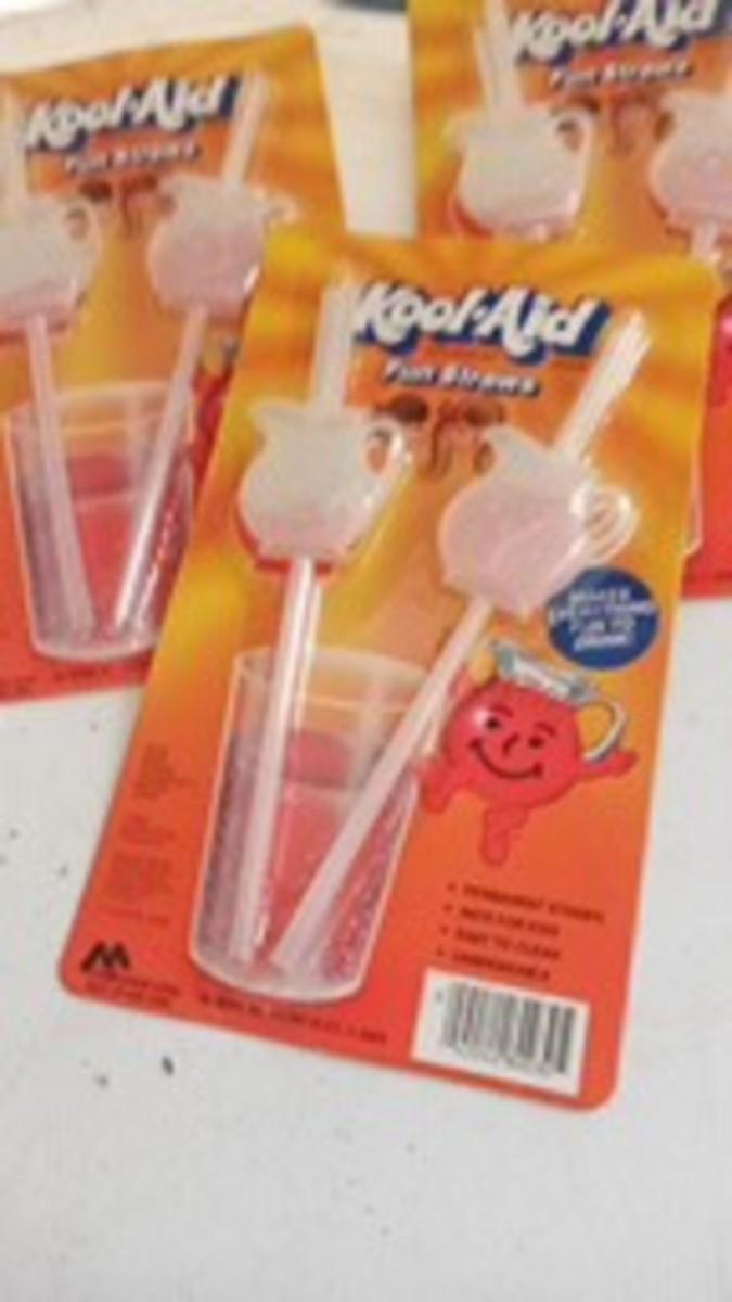 LOT 160 KOOL AID STRAWS | EstateSales.org