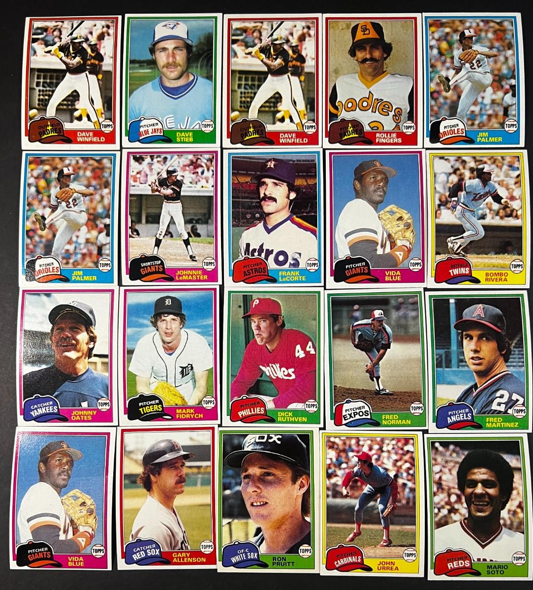 1981 TOPPS BASEBALL LOT | EstateSales.org