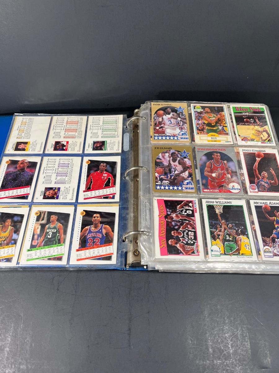 LOT 25: Binder of NBA Basketball Cards - Including Mark Jackson ...