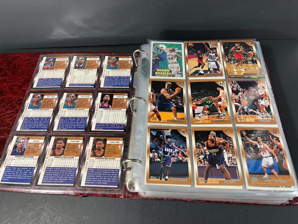 LOT 27: NBA Basketball Cards Binder | EstateSales.org