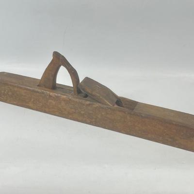 Antique Tool - Wood Woodworking.Molding Plane 25” long Carpenter's tool ...